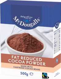 Buy McDougalls' Low Fat Cocoa Powder 500g | Dunsters Farm Online Shop