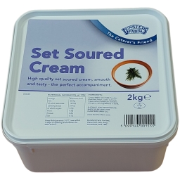 Set Soured Cream 2kg | Dunsters Farm | Top Food Supplier in North England